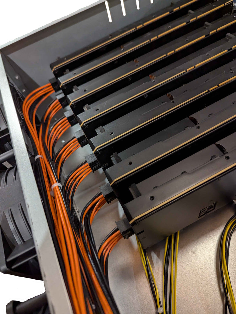 12 Cable Kit for X12 Octominer with CMP 100-210 or 170hx GPU – Deep In ...